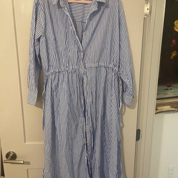 Universal Thread | Dresses | Universal Thread Blue And White Striped ...